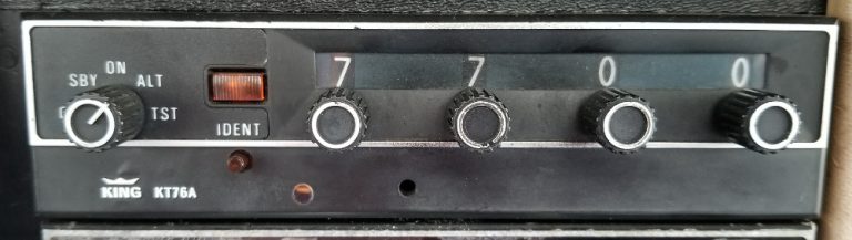 Remembering Squawk Codes - Schaefer Flight